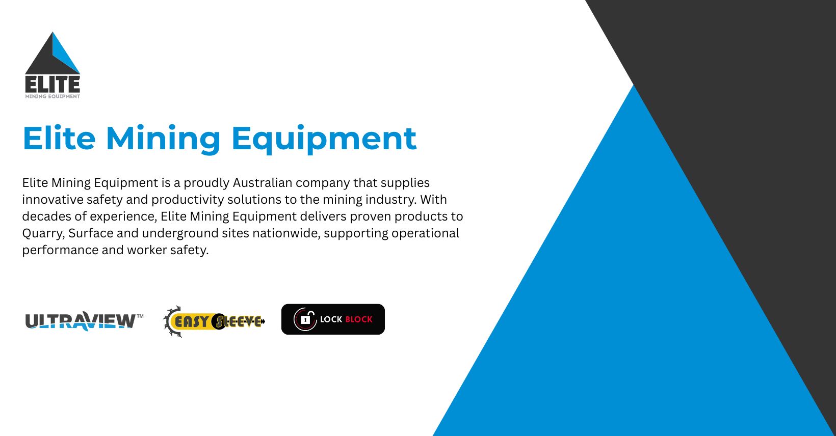 Mining Safety & Productivity Equipment – Elite Mining